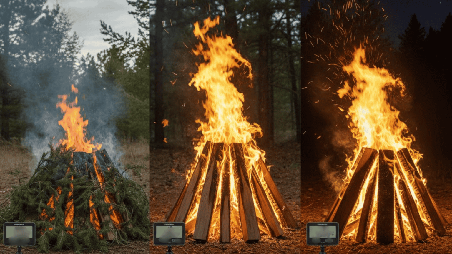 How Hot Does a Campfire Get? - Typically Jane