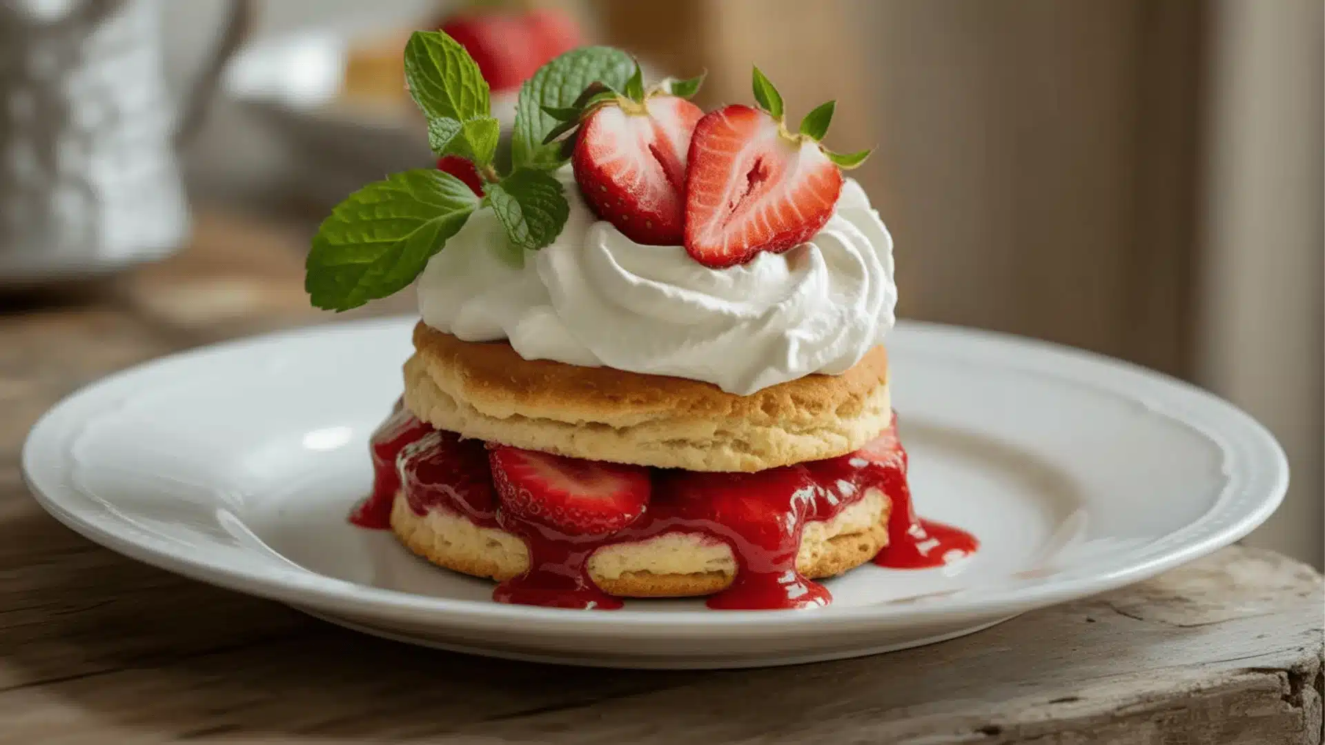 Easy Peasy Bisquick Strawberry Shortcake Recipe - Typically Jane